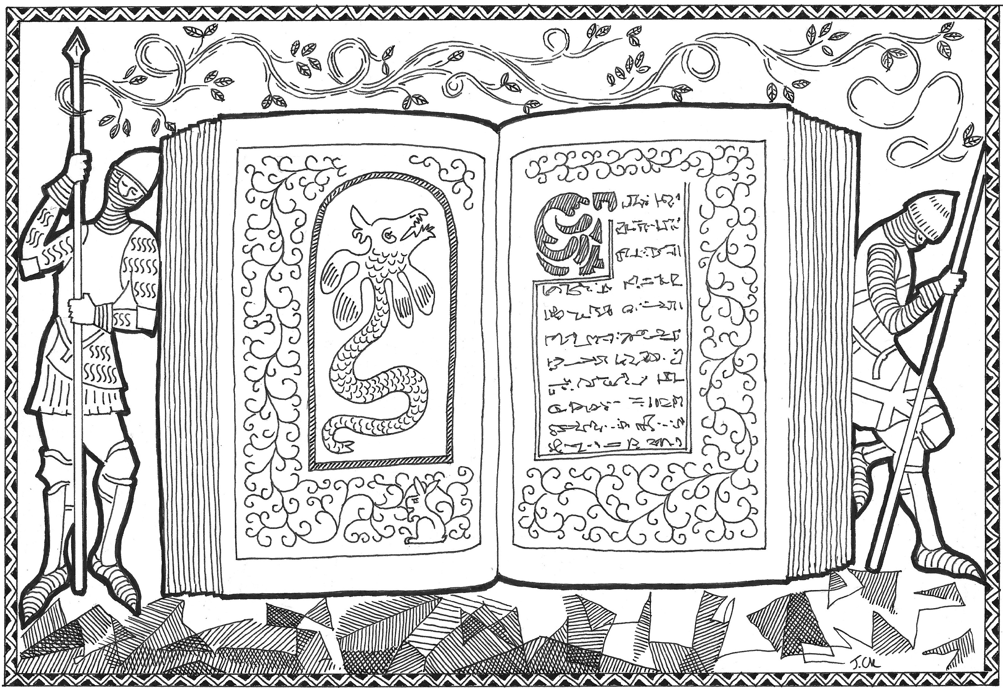 The Book of Chivalry – The Guardians of the Cave