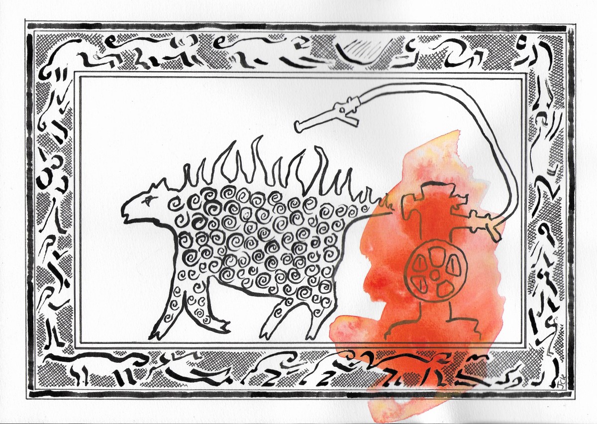 The Fire Sheep – The Guardians of the Cave